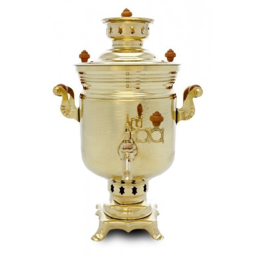 Firewood Samovar with pipe | iSamovar store
