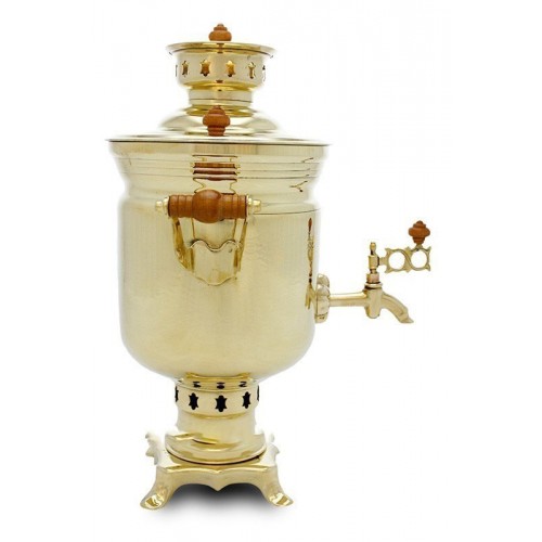 Firewood Samovar with pipe | iSamovar store
