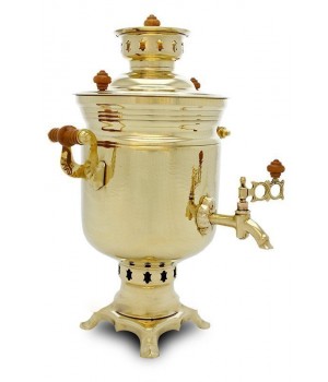 Samovar on wood